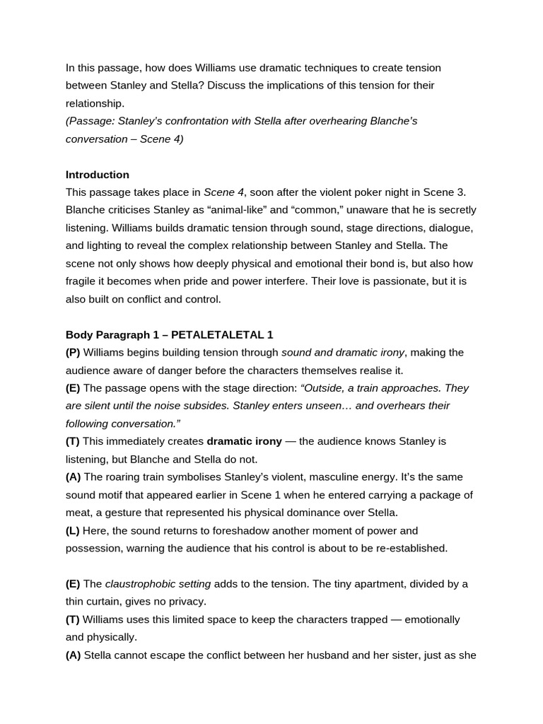 SAMPLE - PASSAGE BASED | PDF