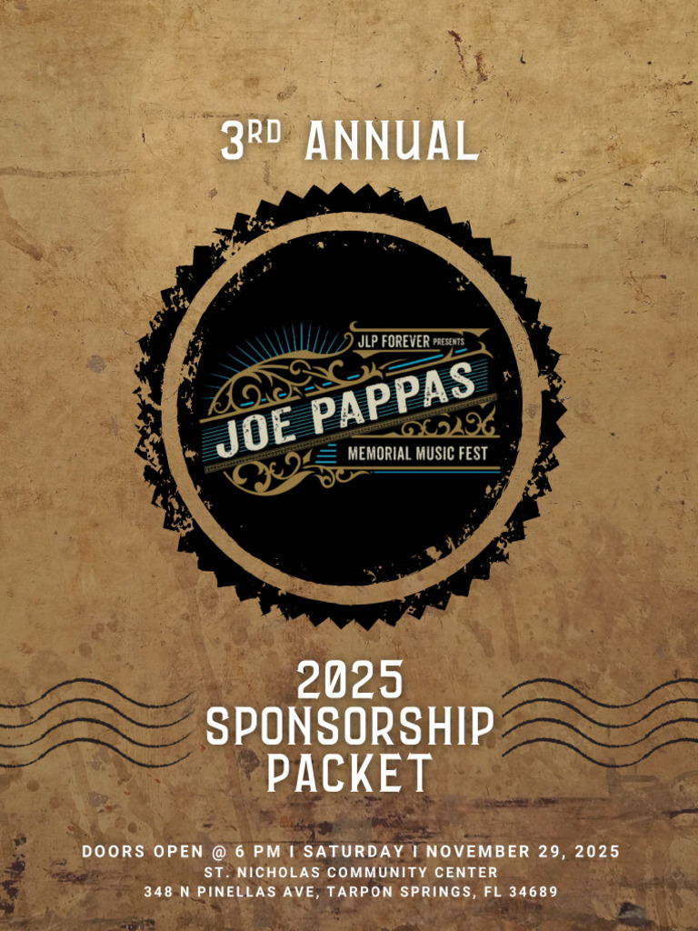 Sponsorship Packet 091225 | PDF