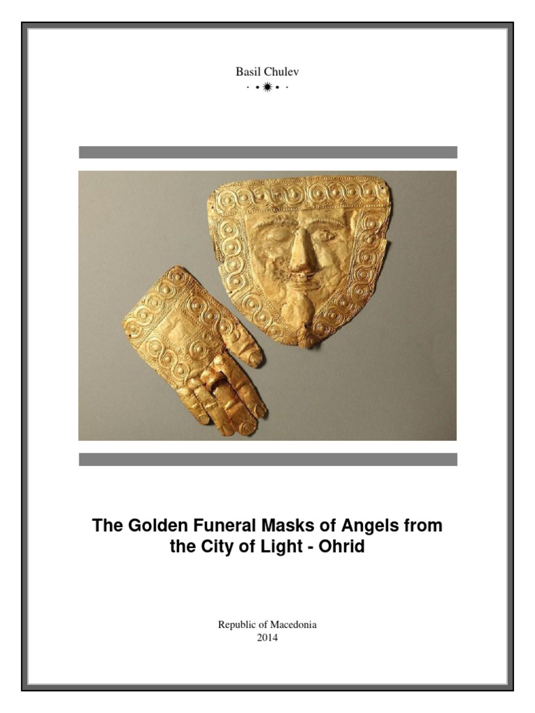 Macedonian Golden Funeral Masks From The | PDF | Mycenaean Greece ...