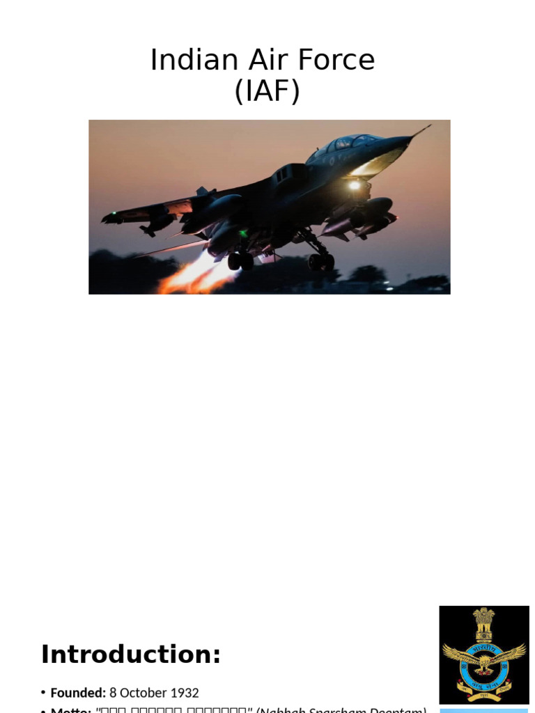 Overview of the Indian Air Force | PDF | Fighter Aircraft | Royal Air Force
