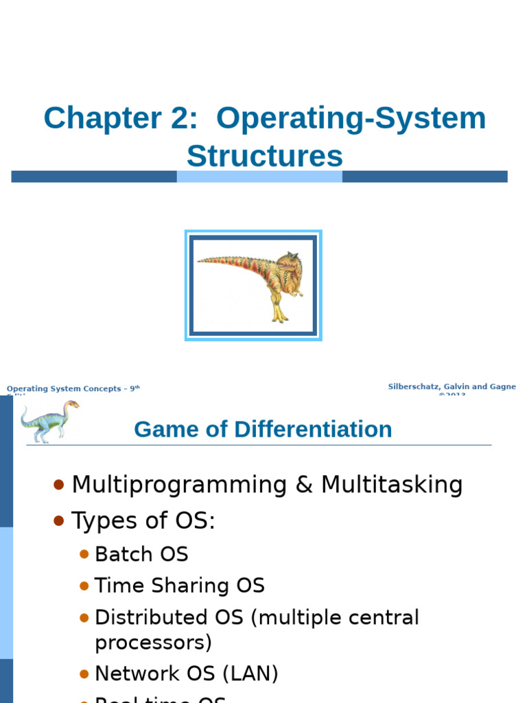 Chapter 2 Operating System Structures... | PDF | Operating System ...