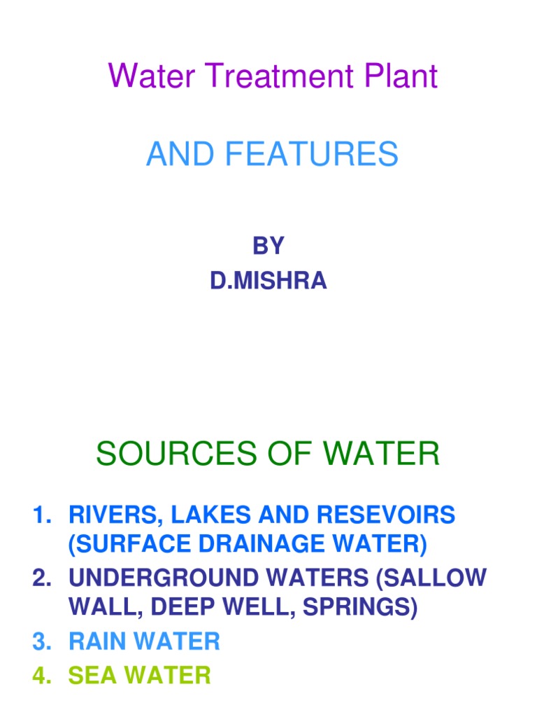 WTP | PDF | Ion Exchange | Water Purification