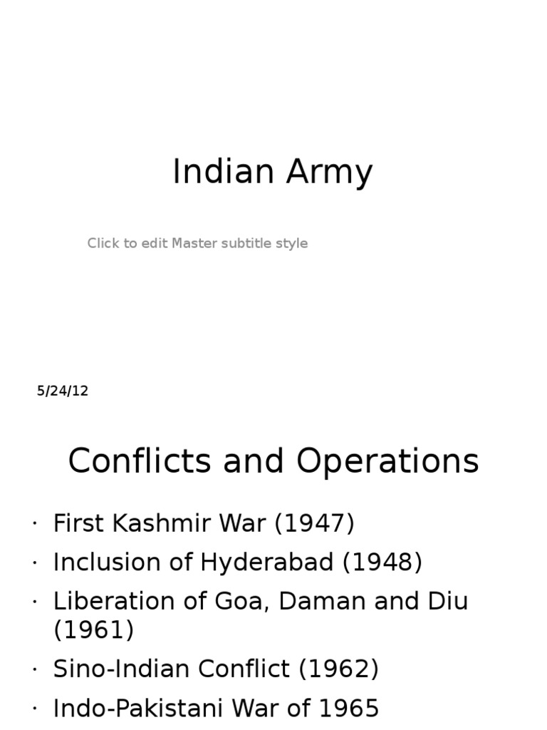 Indian Army | PDF | Ranks | Military Rank