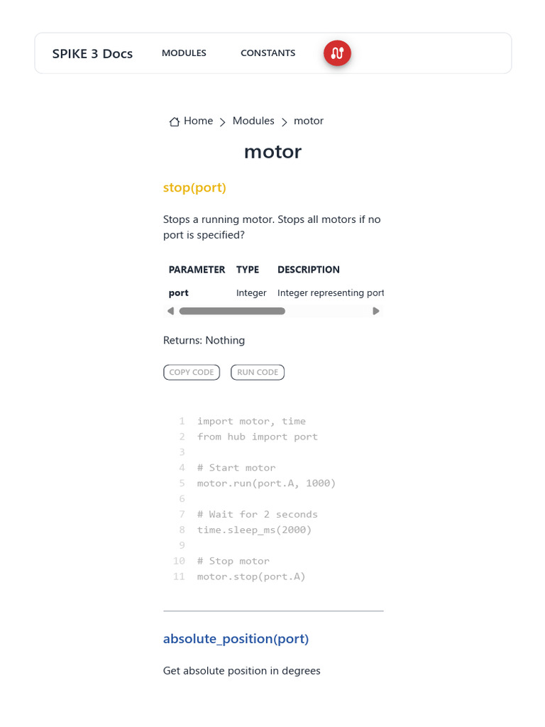 Spike 3 Docs | PDF | Boolean Data Type | Parameter (Computer Programming)