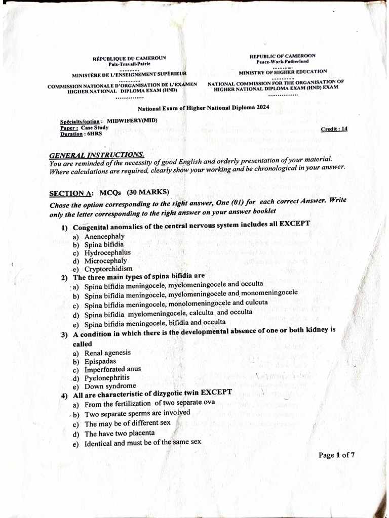 Case Study 2024 Midwifery | PDF