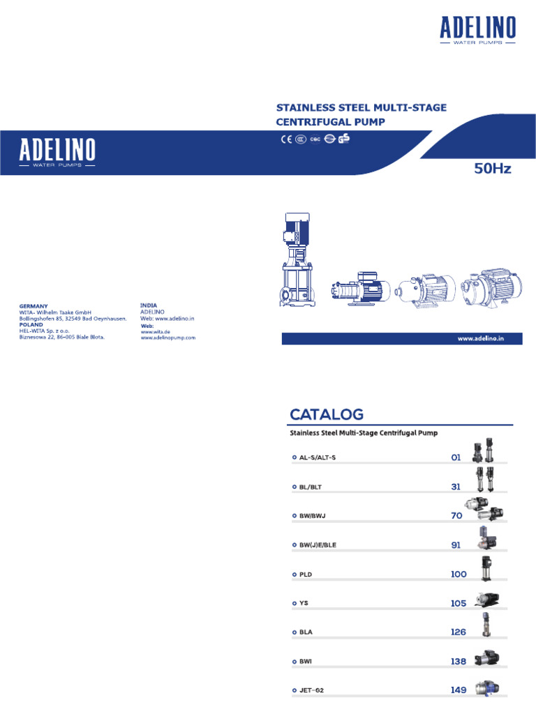 2022-Adelino-Wtp Pump | PDF