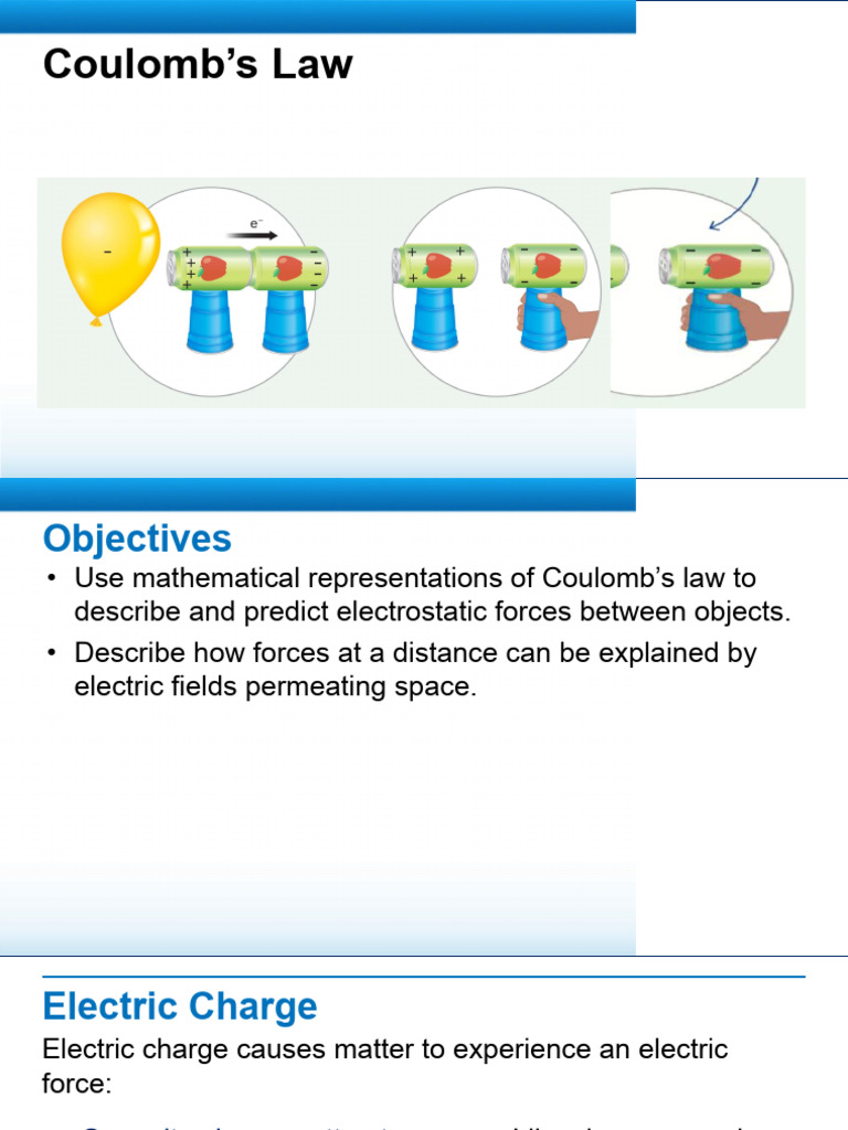 coulomb's law slides | PDF