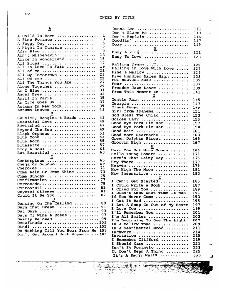 The Real Vocal Book Pag5 | PDF