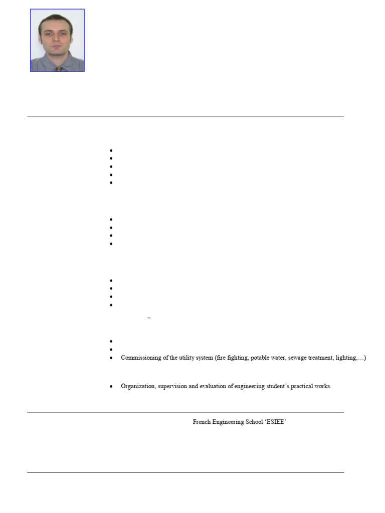 Pascal CV Curriculum Vitae Rev4 | PDF