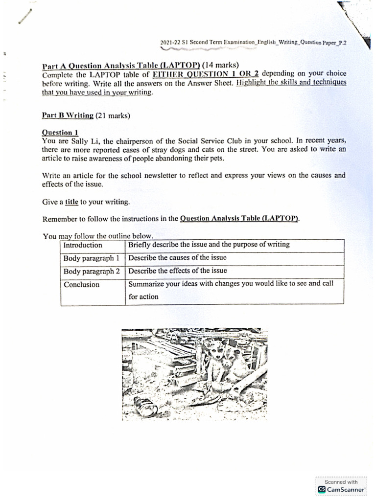 Form 1 Writing | PDF