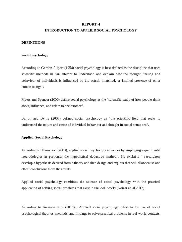 New Spac2 | PDF | Psychology | Social Psychology