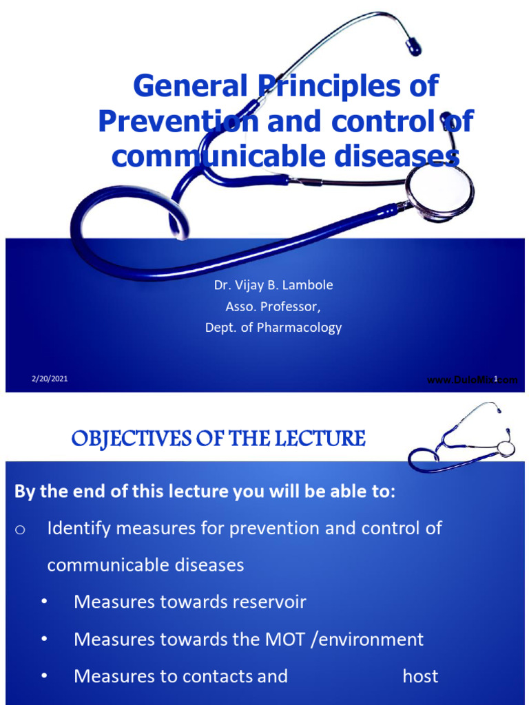 Communicable Disease Control Strategies | PDF | Preventive Healthcare ...