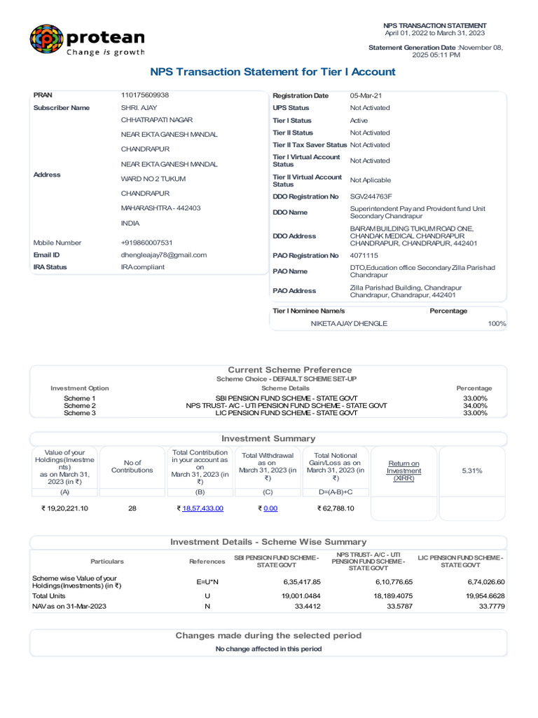 Statement | PDF | Tax Deduction | Money