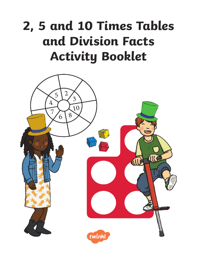 2, 5, and 10 Times Tables Activities | PDF | Multiplication | Mathematics