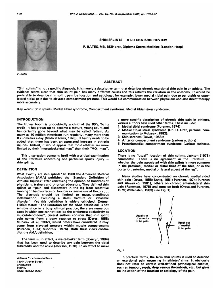 Shin Splints: Causes and Definitions | PDF | Human Leg | Ankle