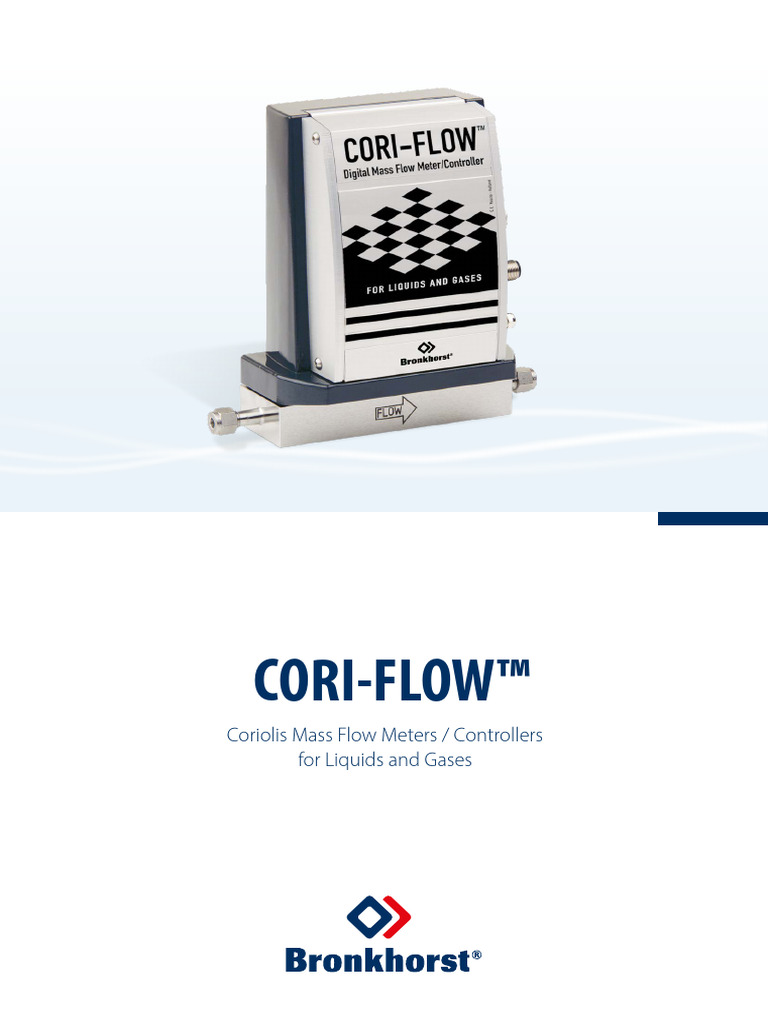 Cori Flow 960032 | PDF | Flow Measurement | Instrumentation