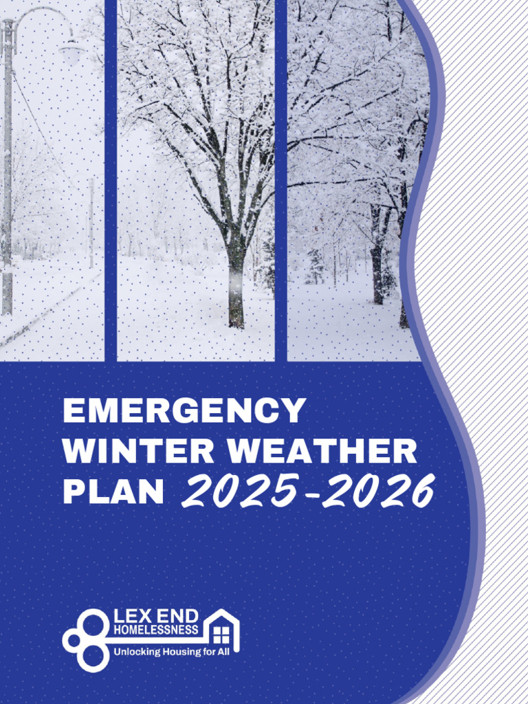 Lexington's Winter Shelter Plan 2025-2026 | PDF | Homelessness | Emergency