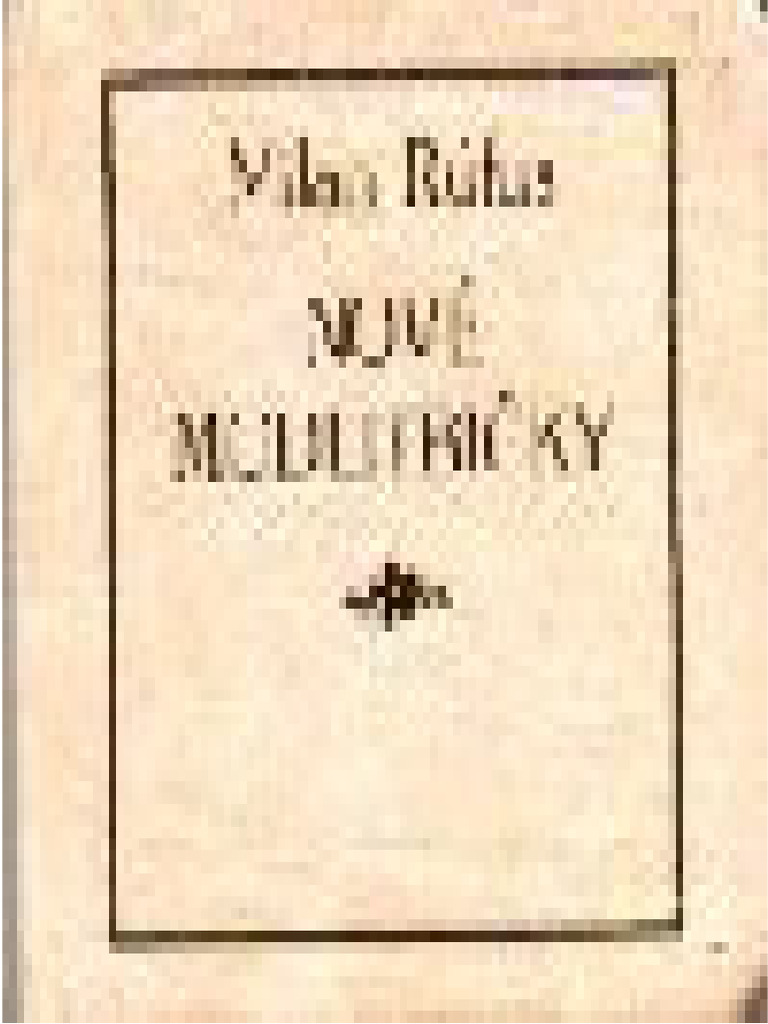 Milan Rufus - Nove Modlitbicky | PDF