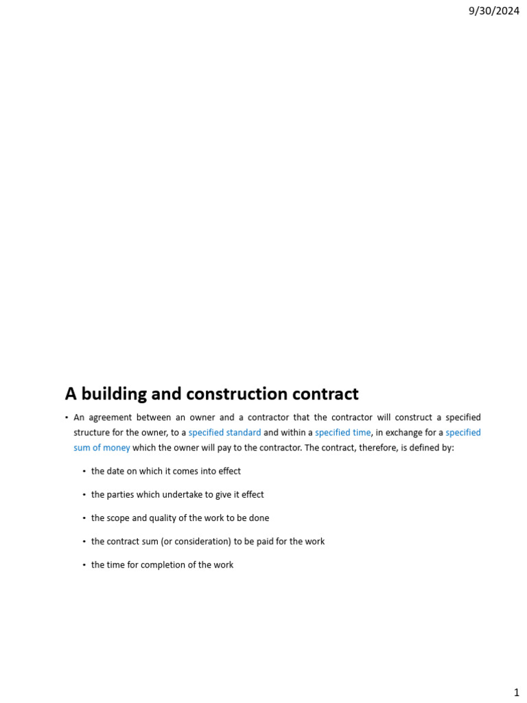 Elements of Contract - Lecture Slides - LS-5a | PDF | Offer And ...