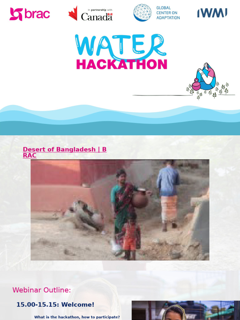 Bangladesh Water Hackathon 2023 | PDF | Natural Environment