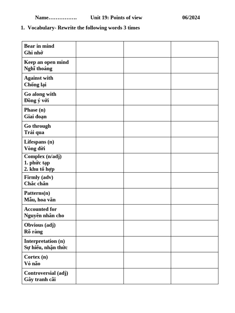 B2 Level 7 - Unit 19 - Lesson 1 | PDF