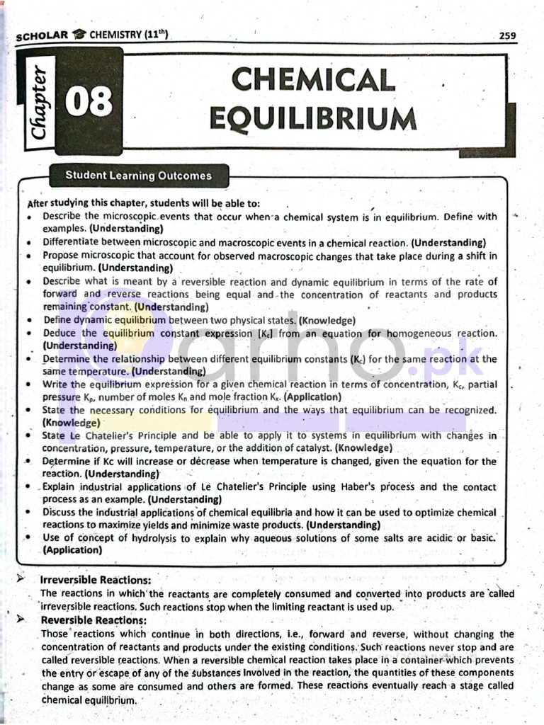 11th Class Chemistry Chapter 8 Notes | PDF