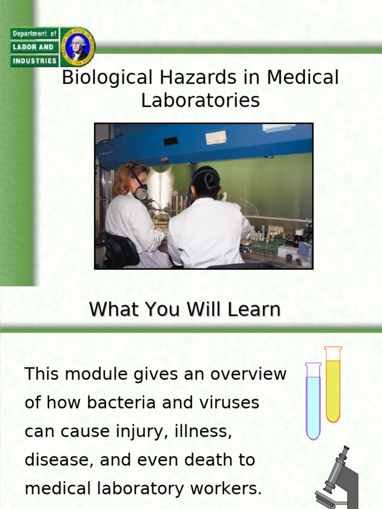 Biological Hazards in Medical Labs | PDF | Tuberculosis | Meningitis
