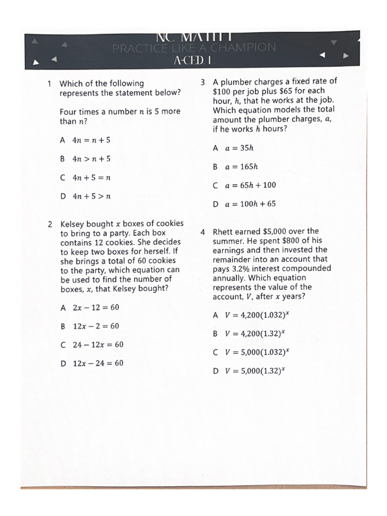 EOC Week 1 HW | PDF