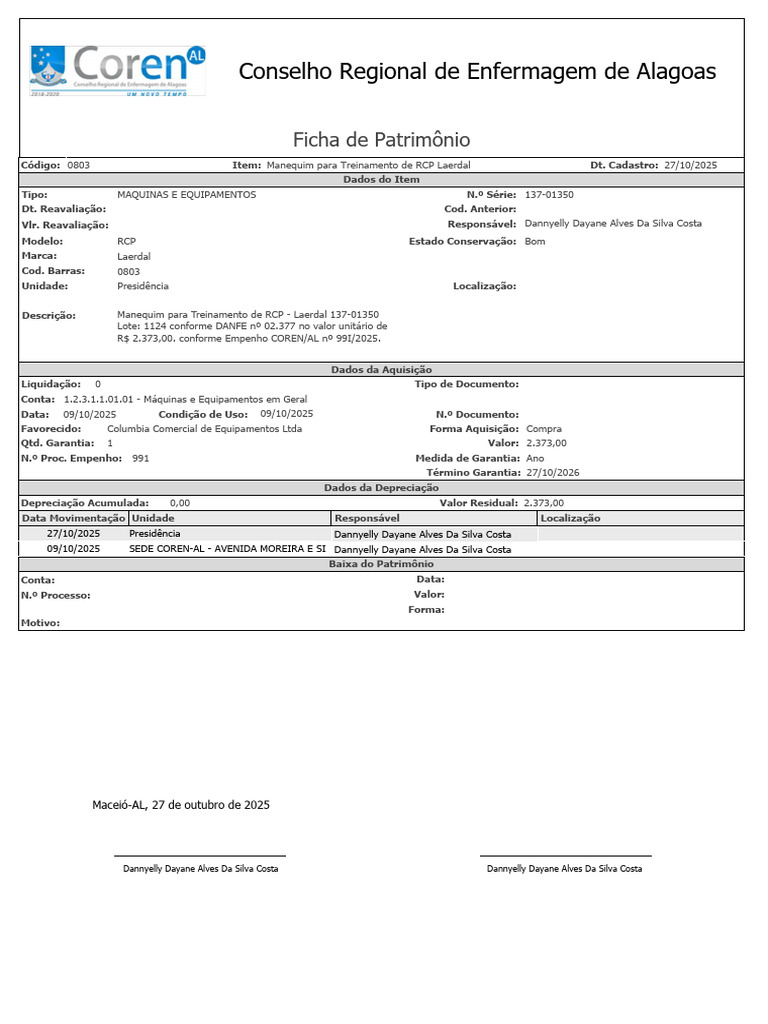 Ficha Patrimonial - Bonecos Penicilina | PDF