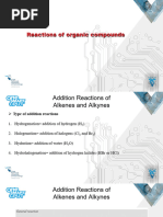 DAT Organic Chemistry: Alkene & Alkyne Reactions | PDF | Organic ...