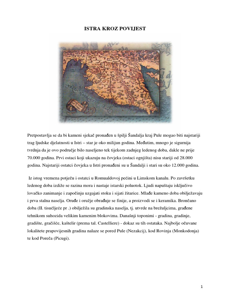 Istra Kroz Povijest | PDF