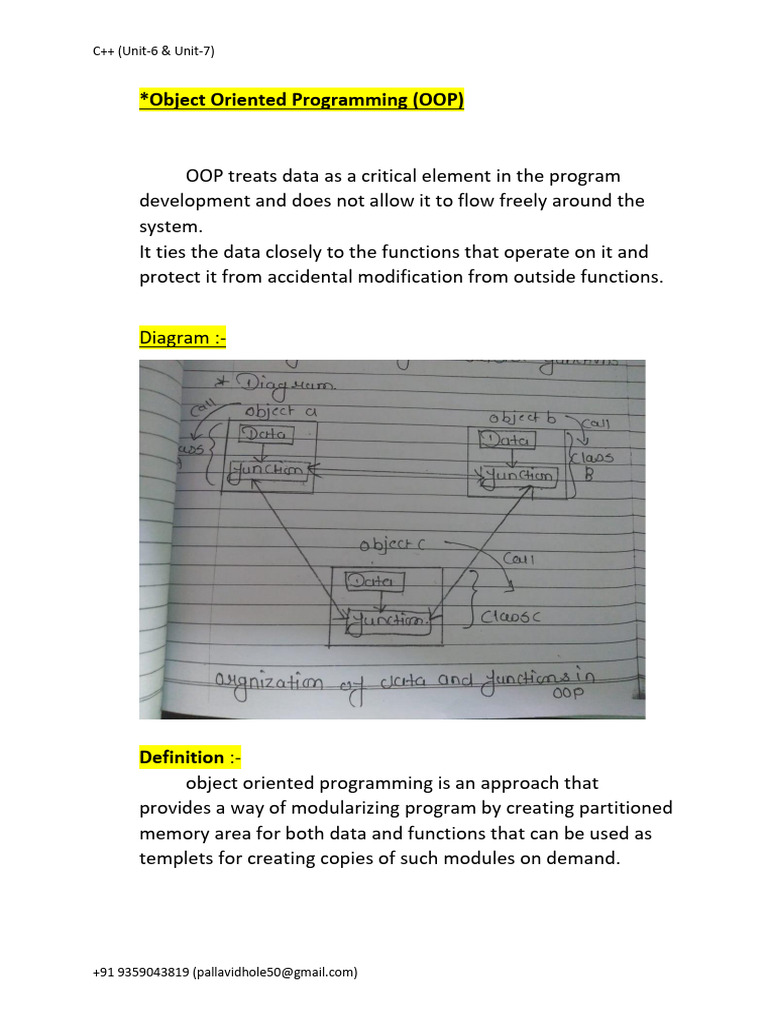 Unit 6 Class | PDF | Object Oriented Programming | Class (Computer Programming)