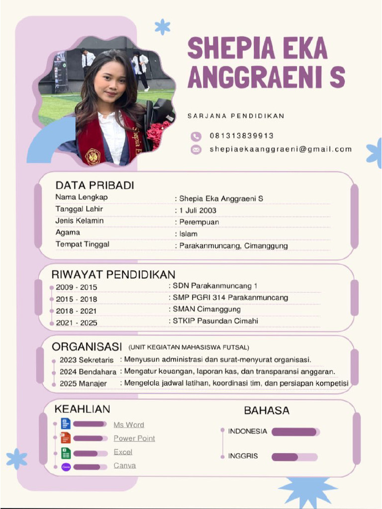 CV Shepia Eka 2 | PDF