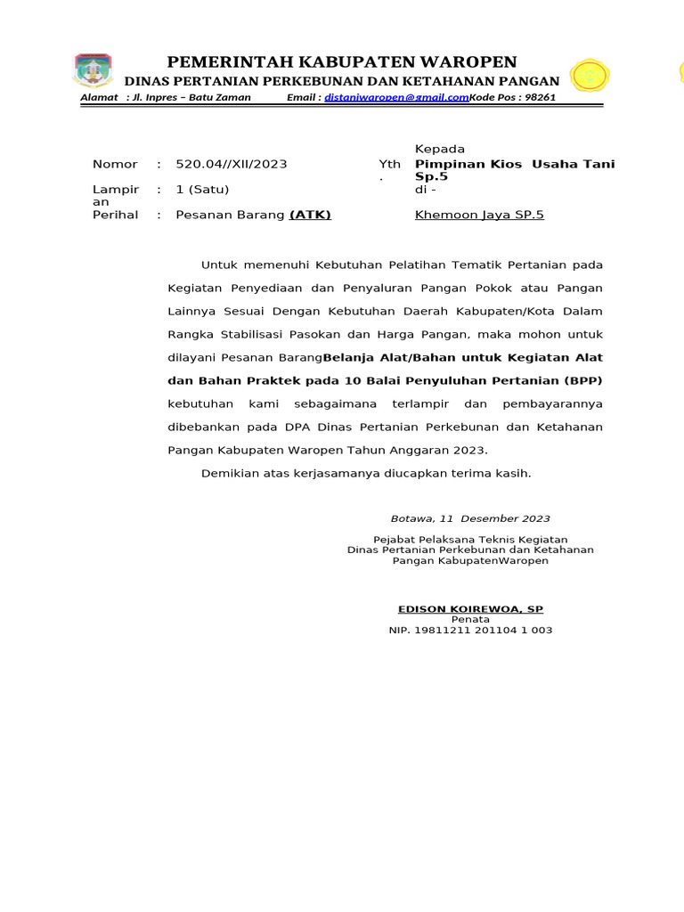 PSN Alat Dan Bahan Usaha Tani | PDF