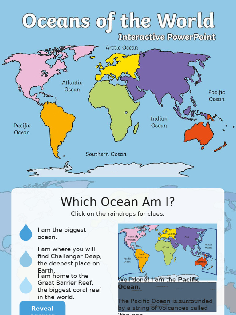 Ocean Identification Quiz | PDF | Oceans | Atlantic Ocean