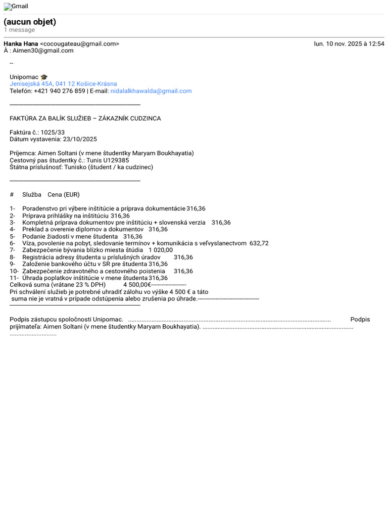 Gmail Fakture | PDF