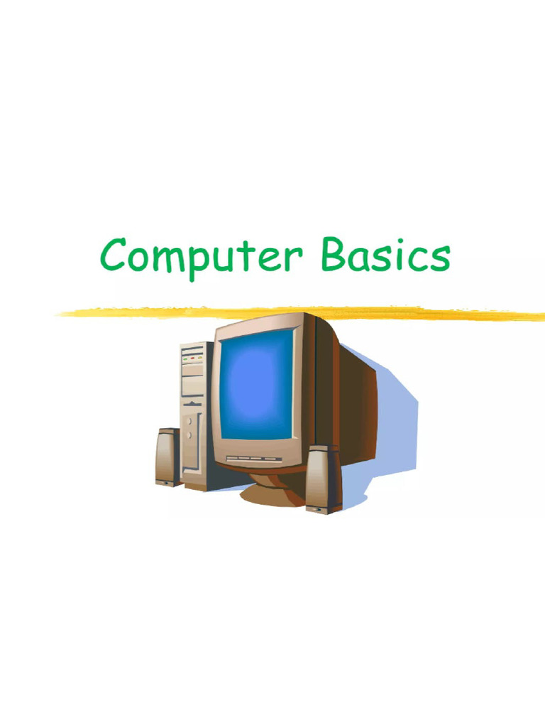 Computer Basics | PDF