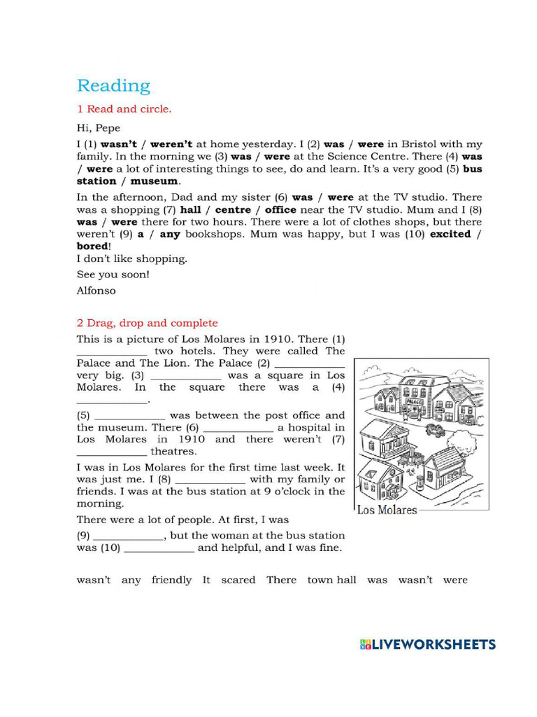 Reading Was Were | PDF