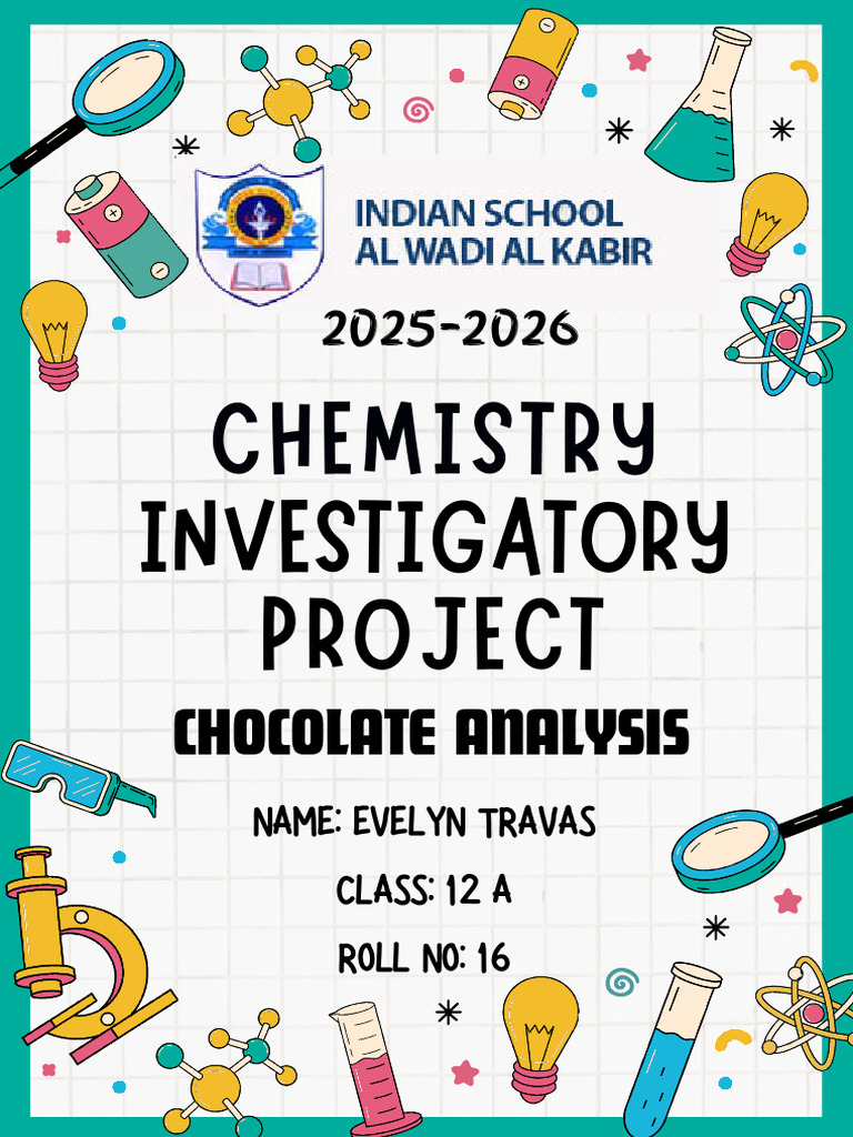 Chocolate Analysis Project 2025-2026 | PDF