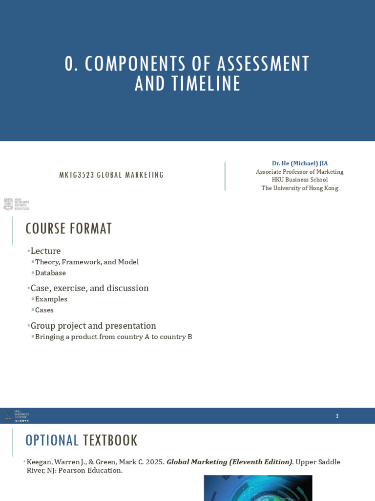Components of Assessment and Timeline - B | PDF