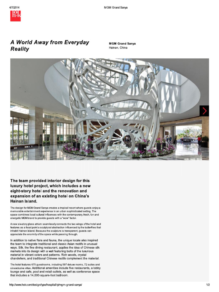 MGM Grand Sanya | PDF