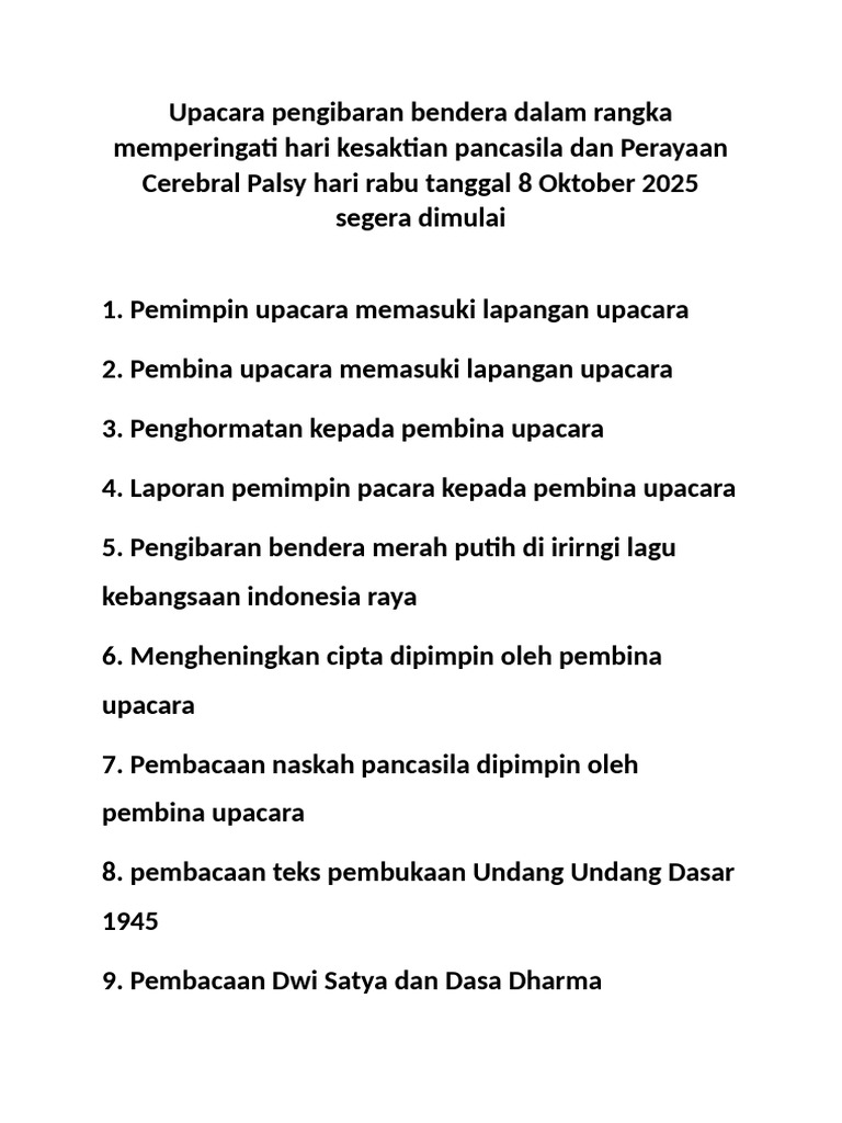 Teks Mc Cp Pramuka | PDF