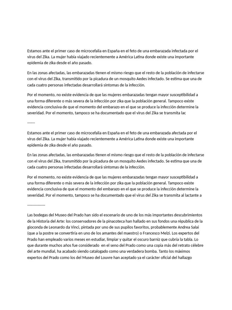 Meca | PDF | Fiebre del zika | Virus Zika