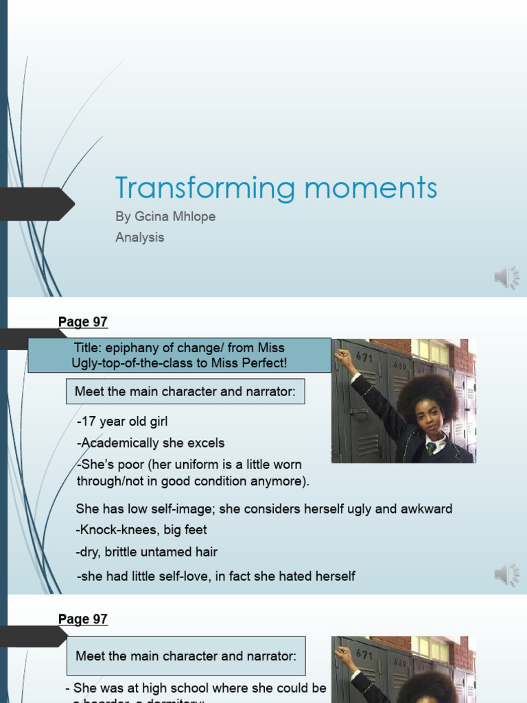 Transforming Moments - PPTM | PDF