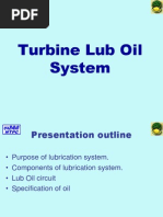 Lube Oil System and JOP SOP - Docx-1 | PDF | Pump | Power Station