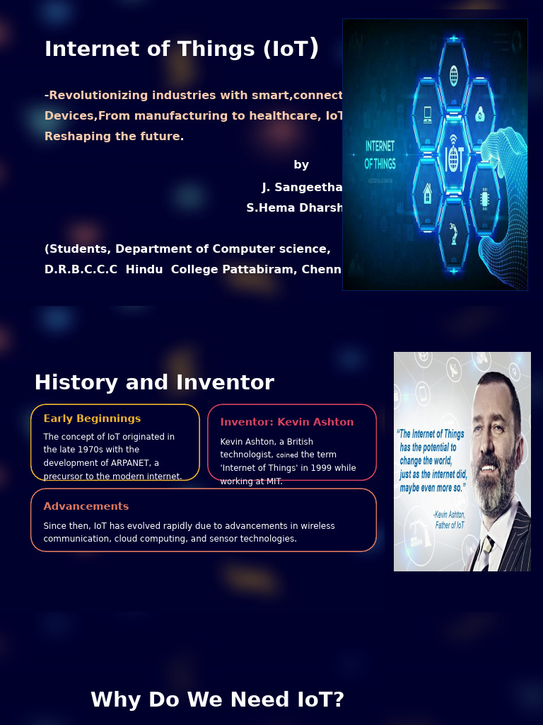 Internet of Things IoT (Abstract) | PDF | Internet Of Things | Computing