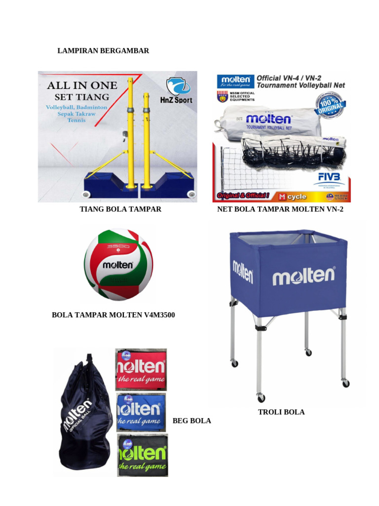 Gambar Alatan Bola Tampar | PDF