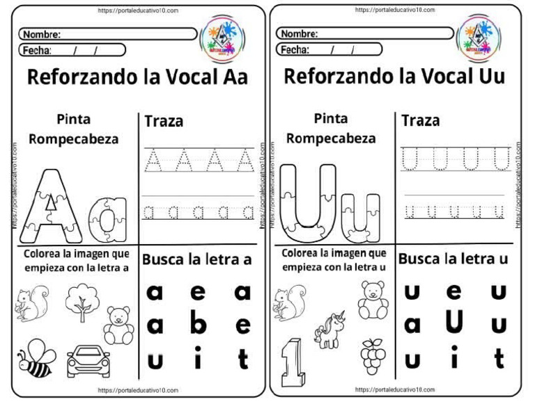 Guia Vocales | PDF