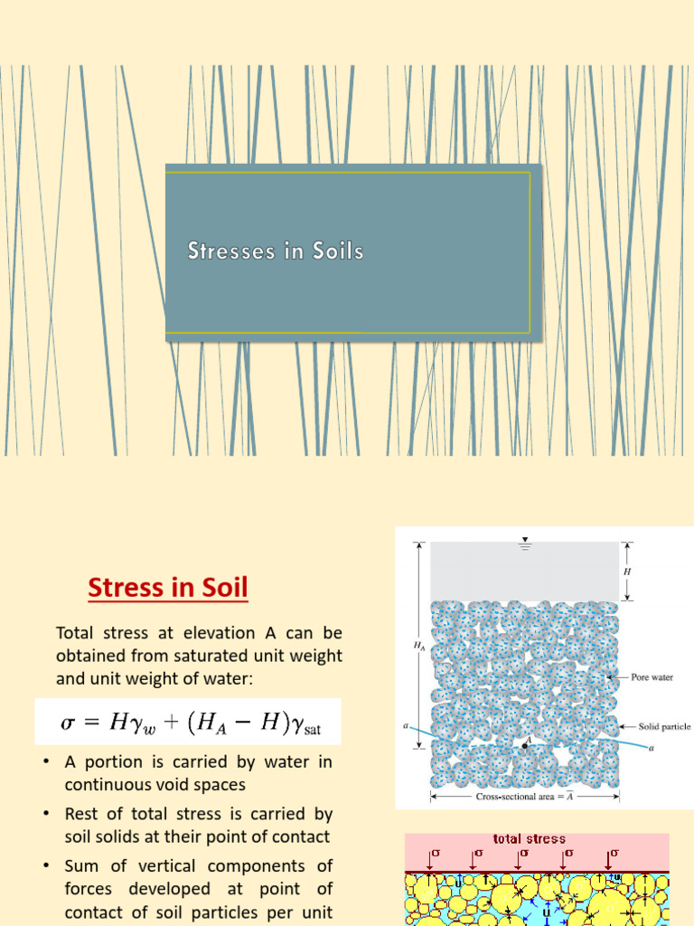 Understanding Soil Stress and Quicksand | PDF | Soil Mechanics | Stress ...