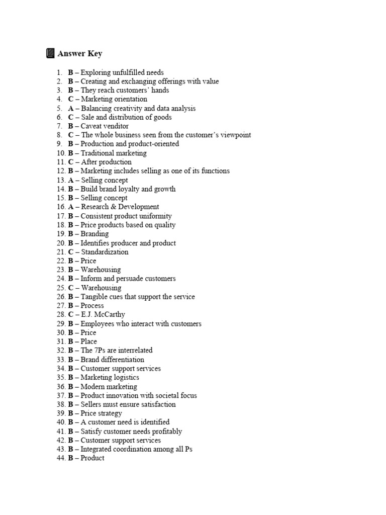 Business Marketing Quiz L | PDF | Marketing | Brand